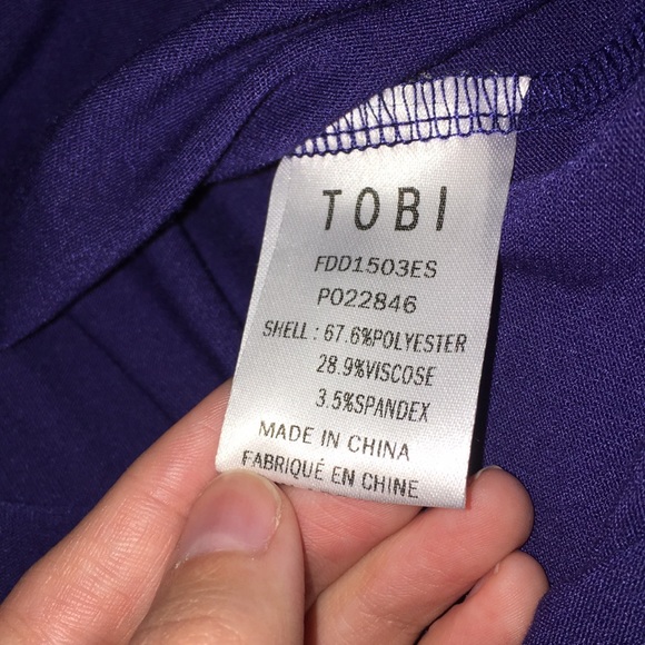 Tobi | Dresses | Deep Plum Purple Dress From Tobi | Poshmark